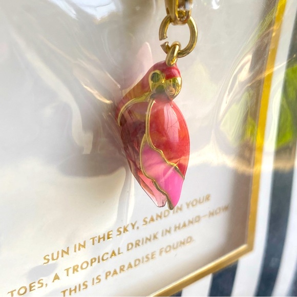 kate spade | Jewelry | Kate Spade How Charming Parrot Bird Charm Red ...